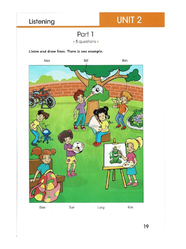 Test 02 Starters Skills Builder 1 | PDF