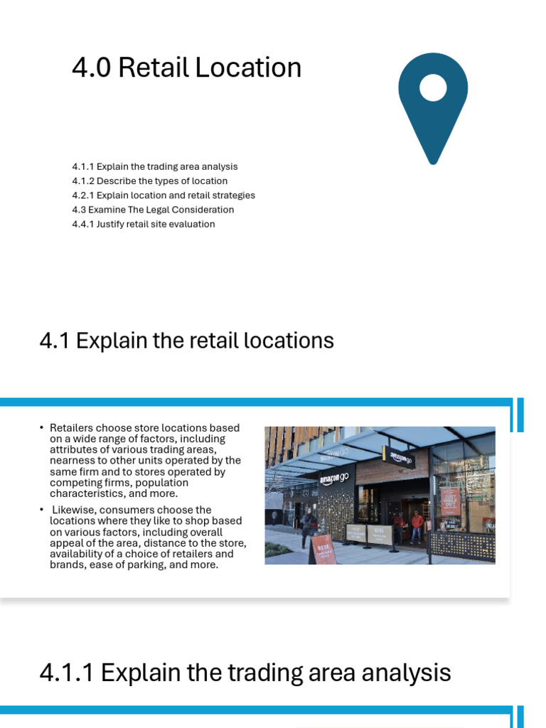 Chapter 4 Retail | PDF | Retail | Zoning