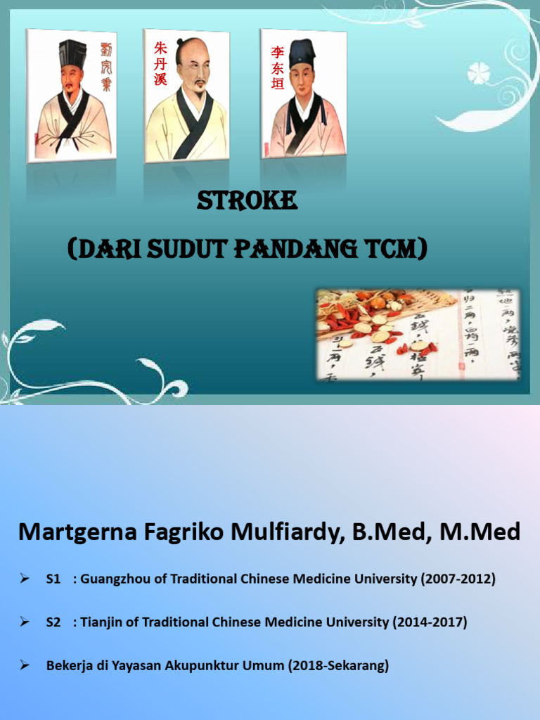 Stroke Dari Sudut Pandang TCM | PDF | Pengembangan Diri | Kesehatan ...