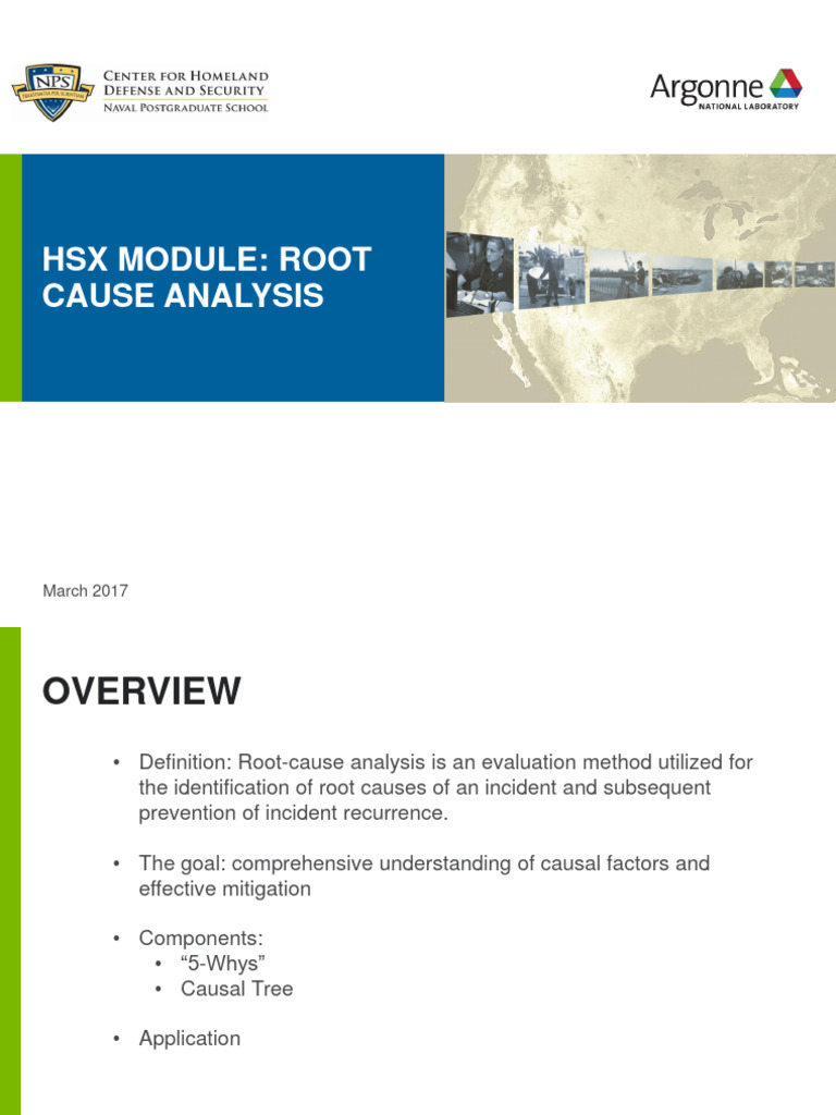 Root Cause Analysis | PDF