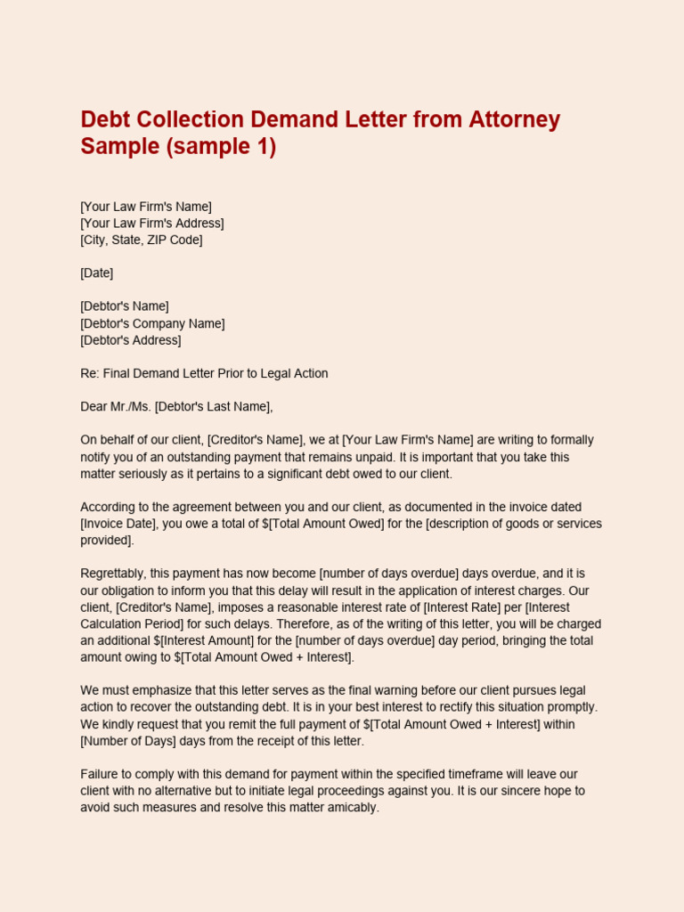 Legal Demand Letter Templates | PDF | Defamation | Lawsuit