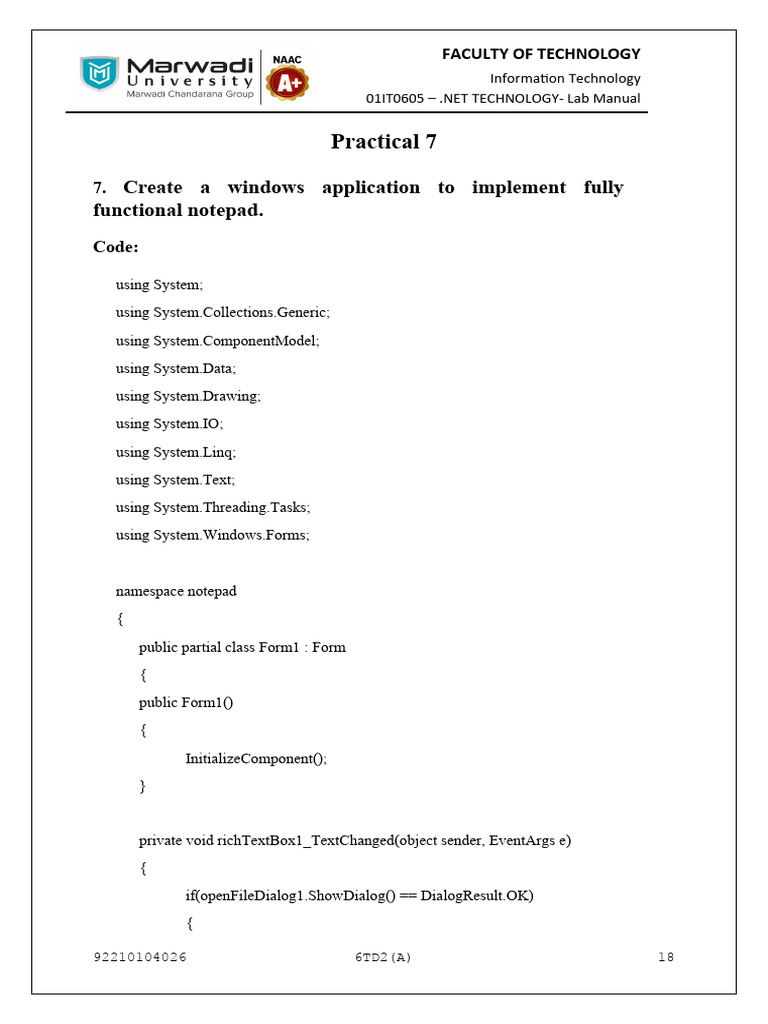 Practical 7 | PDF | Software | Software Engineering