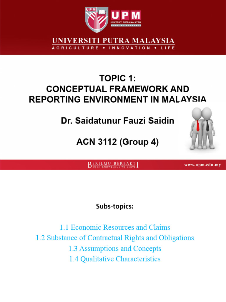 Topic 1 Conceptual Framework- Qualitative | PDF | Going Concern | Historical Cost