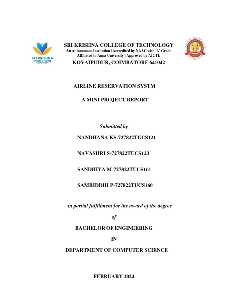 OOAD Project MINIreport | Download Free PDF | World Wide Web | Internet & Web