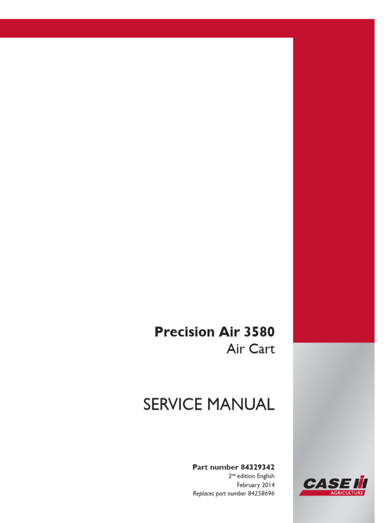 Precision Air 3580 | PDF | Tire | Personal Protective Equipment