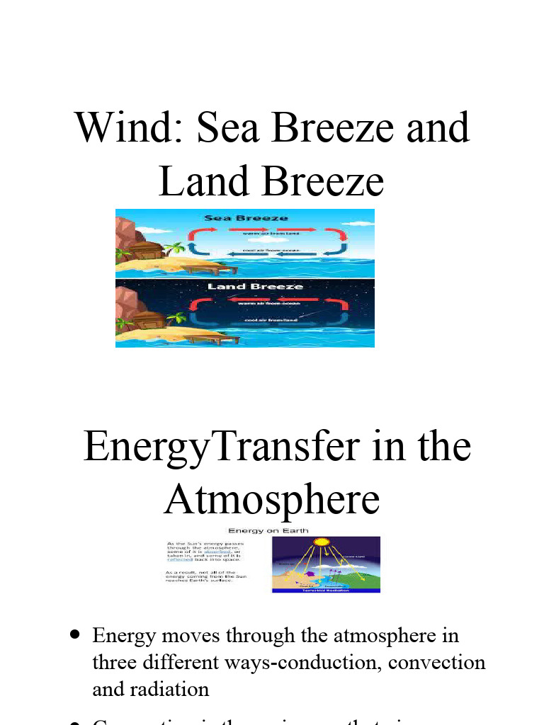 Wind Sea and Land Breezes | PDF | Atmosphere Of Earth | Convection