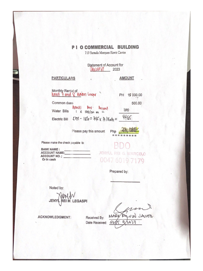 719 Samala Marquez Kawit Cavite | PDF