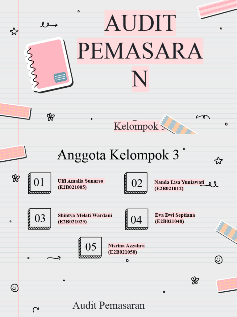 Kelompok 3 AUDIT PEMASARAN | PDF