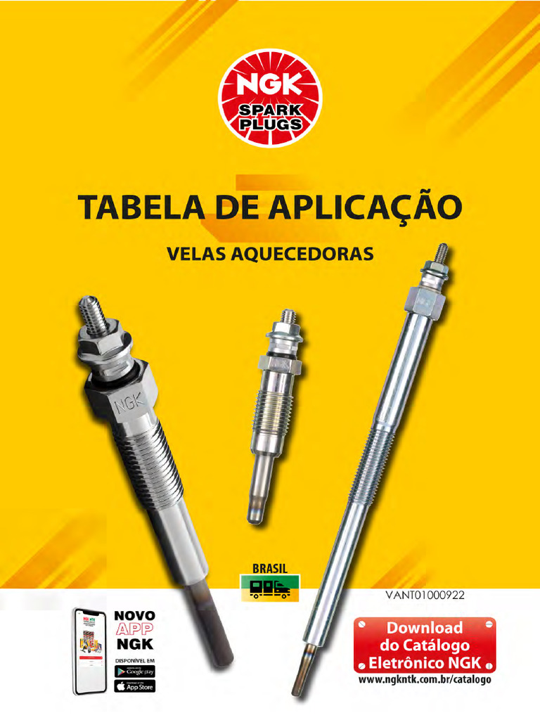 Catalogo - NGK - Velas Aquecedora - 2022 | PDF | Vehículos terrestres ...