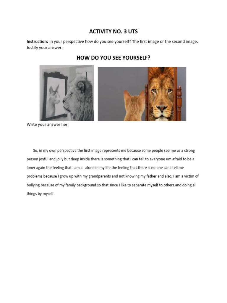 ACTIVITY NO. 3 UTS cabilangan | PDF