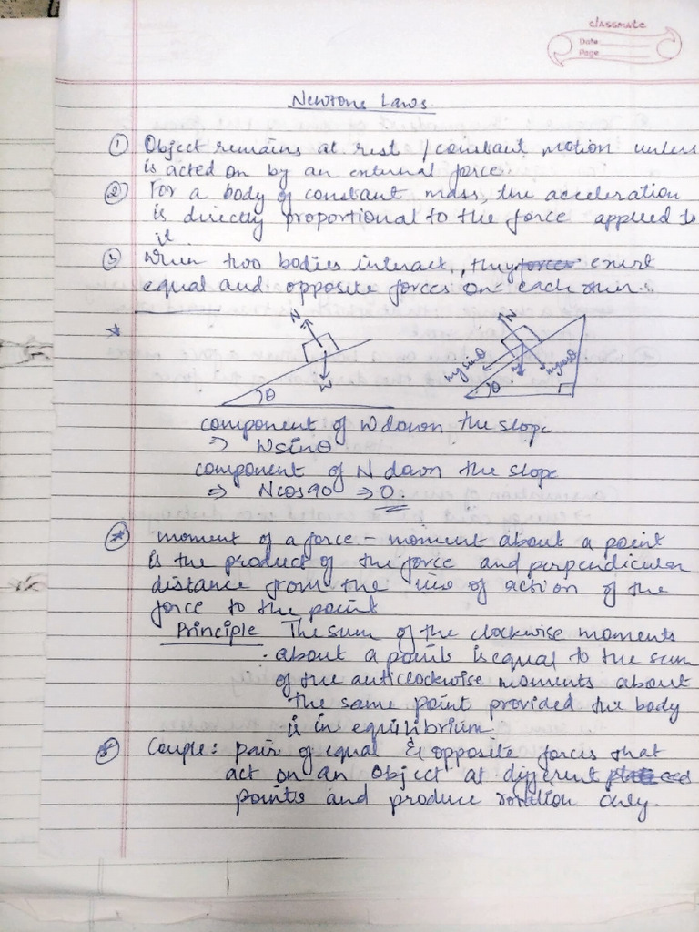 As Level Physics Notes. | PDF