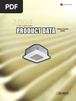 LG Round Cassette AC Specifications | PDF | Mechanical Engineering ...