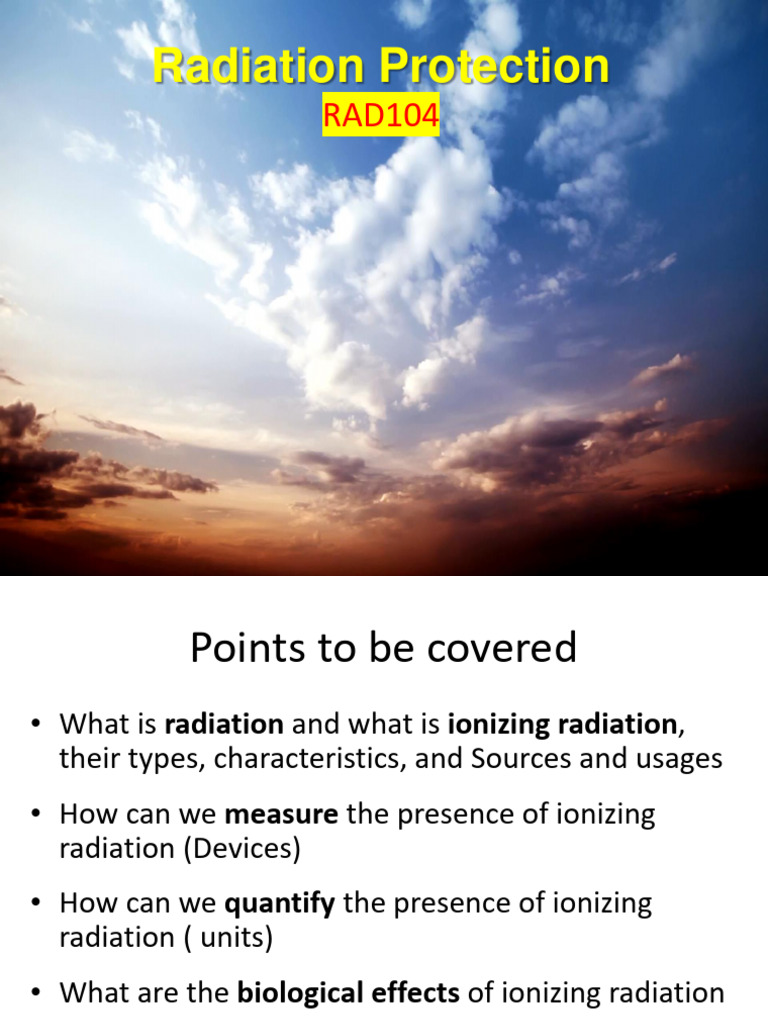 Understanding Ionizing Radiation Safety | PDF | Ionizing Radiation | Electron
