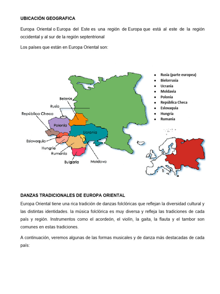 Danzas De Europa Oriental Pdf Bailes Pueblo Romaní