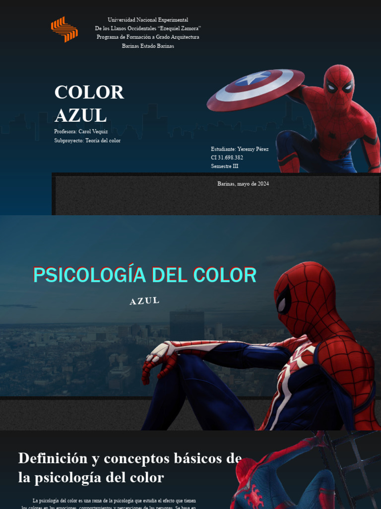 Color Azul | PDF | Color | Percepción visual