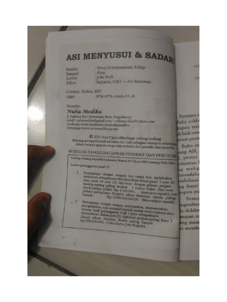 ASI Menyusui Dan Sadari | PDF