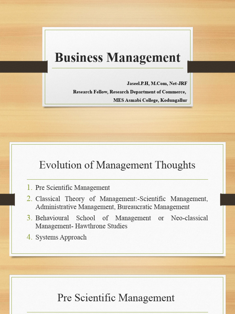 01 Business Management | PDF | Leadership | Decision Making