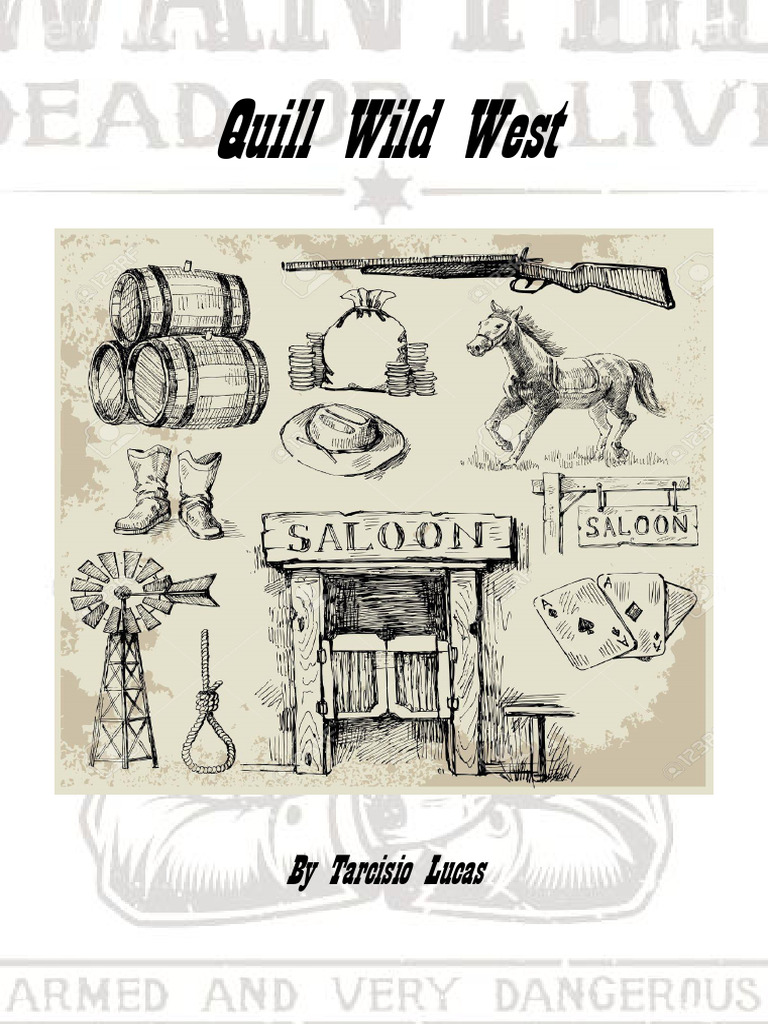 Quill Wild West Pdf Western Genre American Frontier