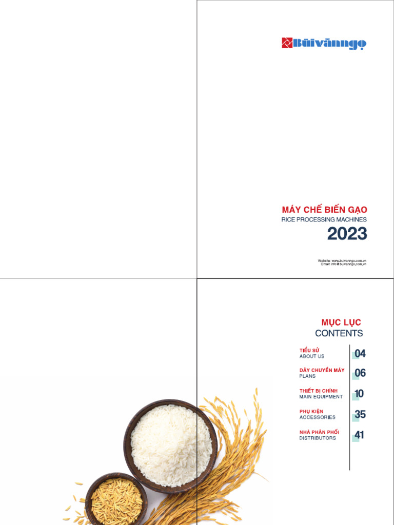 Rice Brochure (2023) | PDF