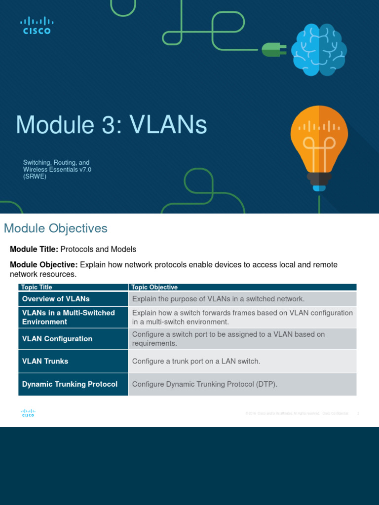 Lec4 VLANs | PDF | Computer Network | Telecommunications Standards