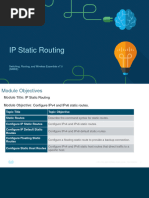 M2 STATIC ROUTES 15.1.8 | PDF | Ip Address | I Pv6