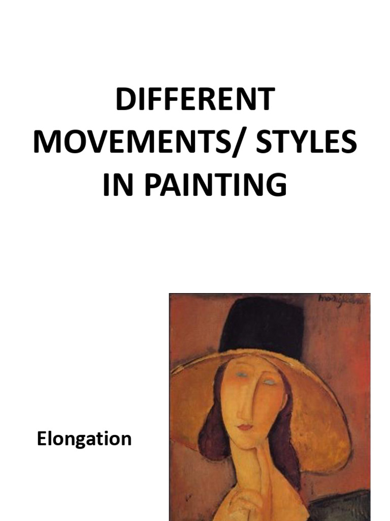 1 Methods in Presenting Art Movements in Painting Handouts | PDF ...