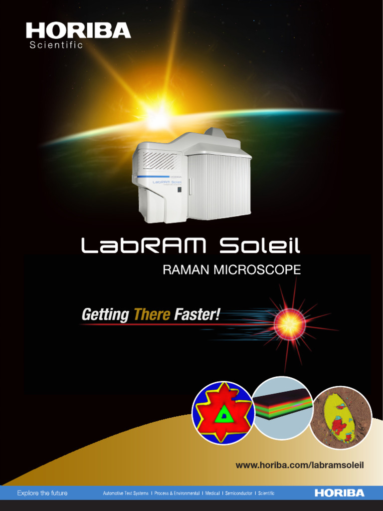 Brochure LabRAM Soleil Raman Microscope | PDF | Raman Spectroscopy ...