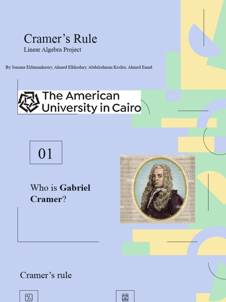 Cramer Presentation | PDF