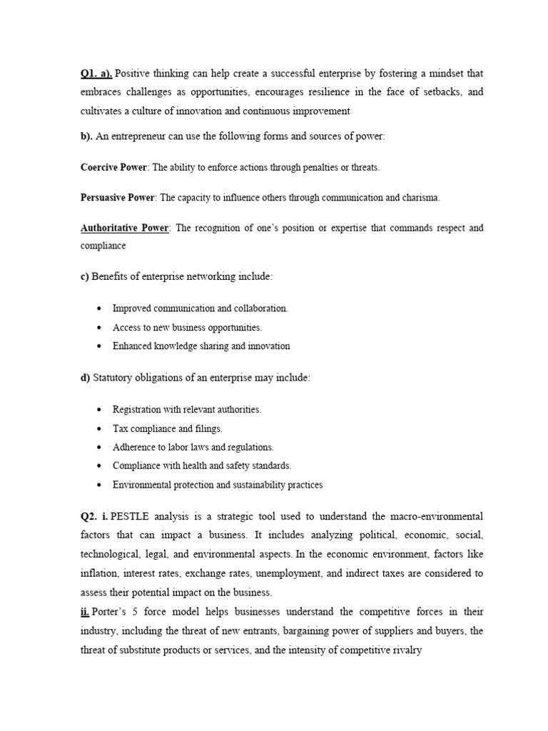 Entrepreneur 1 | PDF | Corporate Social Responsibility | Swot Analysis