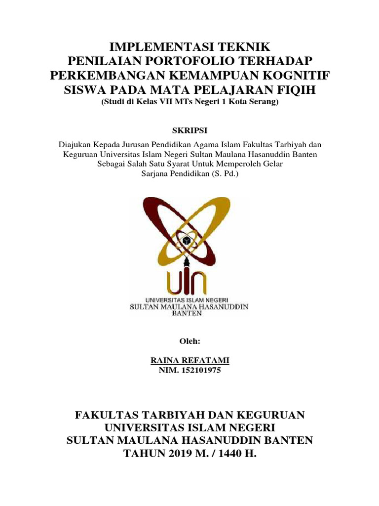 Cover Dan Halaman Muka Lengkap | PDF