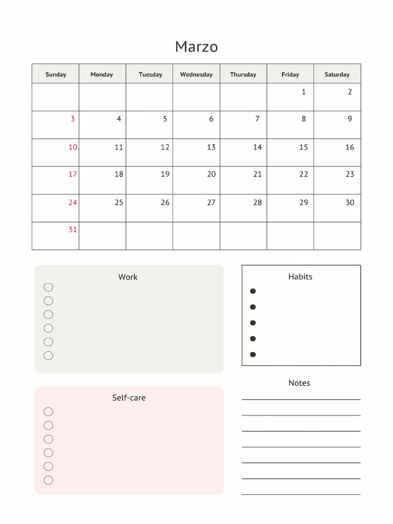 Pink and Grey Simple Floral Monthly 2024 Planner | PDF