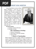 Merton's Strain Theory Explained | PDF | Deviance (Sociology) | Criminology