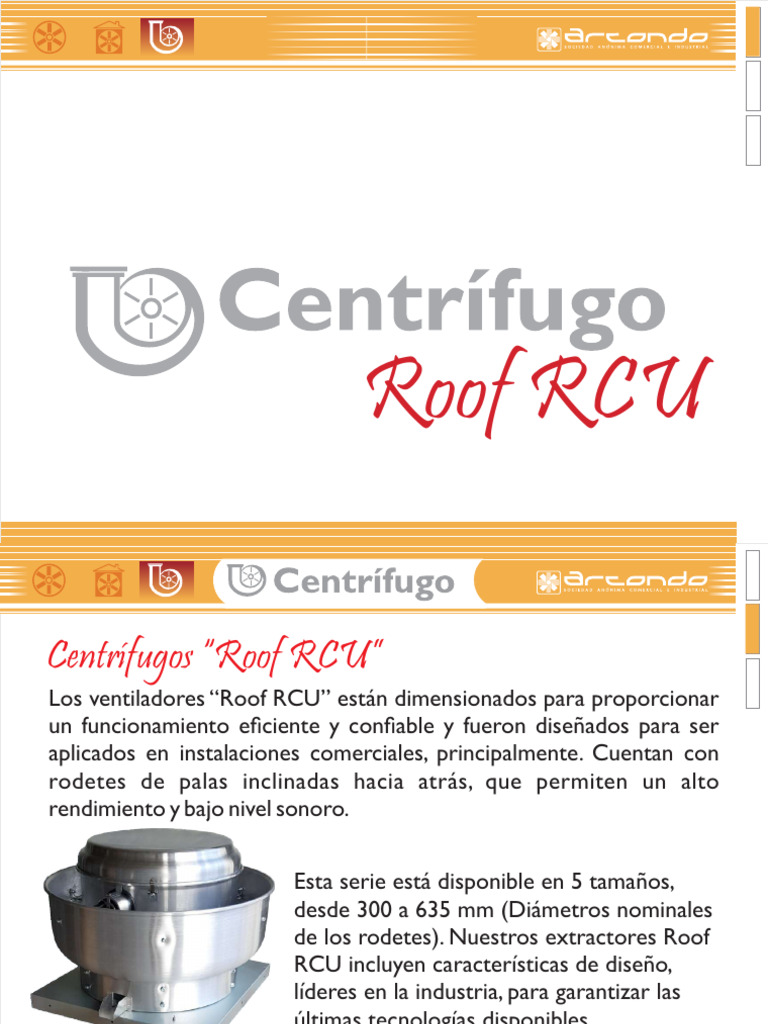 3.4-Centrifugo - Roof RCU | PDF | Cantidades fisicas | Metrología