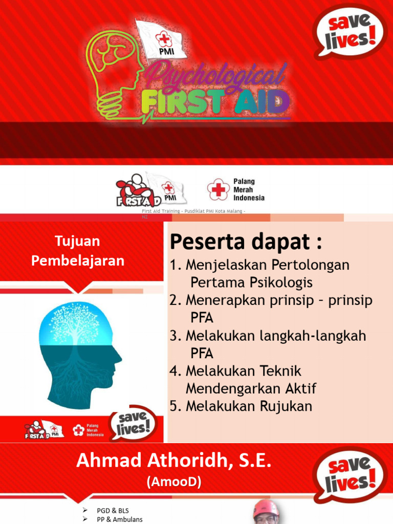 First Aid Training - Pusdiklat PMI Kota Malang - NZ | PDF | Pengembangan Diri