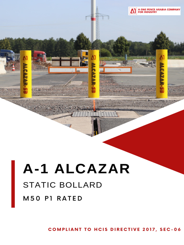 HCIS-Compliant A-1 Static Bollard | PDF | Screw | Reliability Engineering