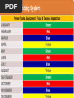 Colour Code Chart 2024 2026 | PDF