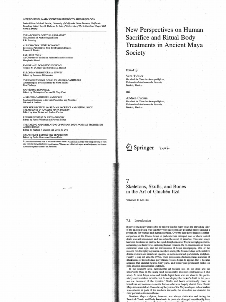 Skeletons Skulls and Bones in The Art of | PDF | Maya Civilization