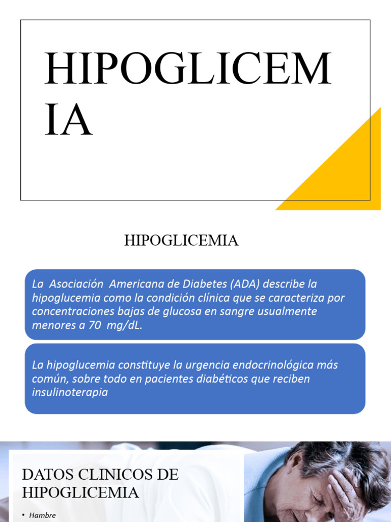 Guía sobre Hipoglucemia y su Tratamiento | PDF | Hipoglucemia | Diabetes
