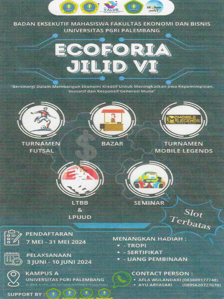 BEM F.E Univ PGRI PLG (EcoforiaJilid VI) | PDF