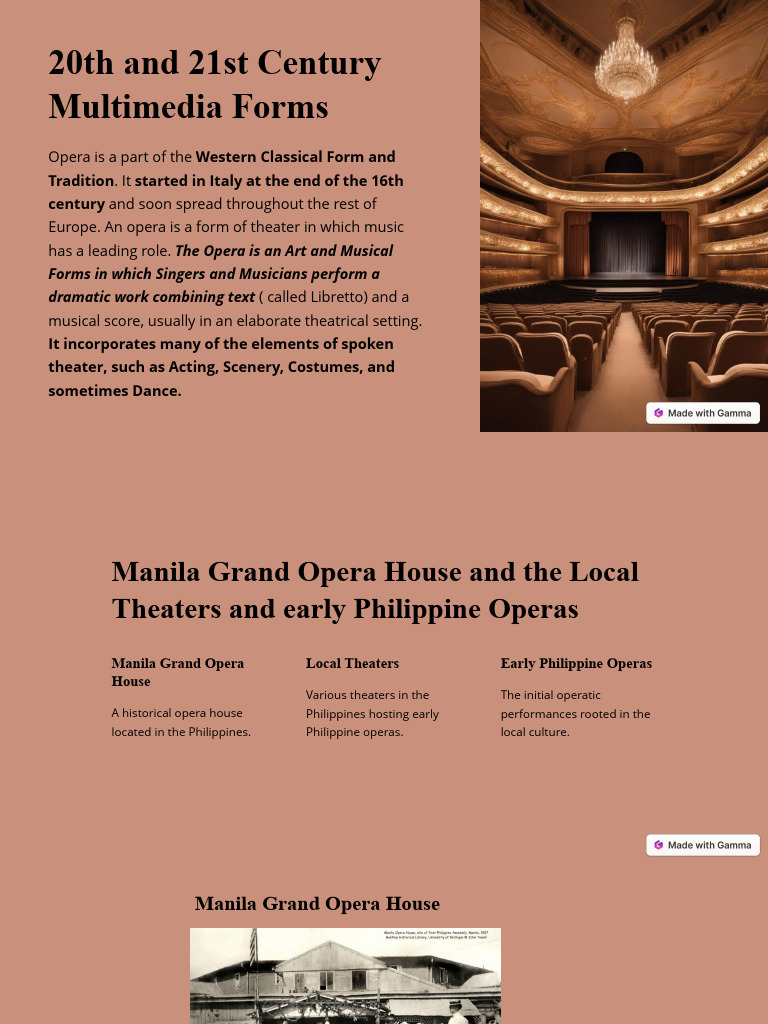 20th and 21st Century Multimedia Forms 2 1 | PDF | Classics