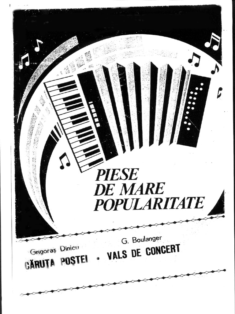 Caruta Postei Si Vals de Concert | PDF