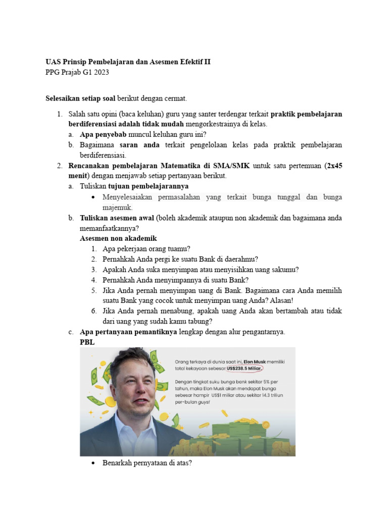 UAS PPA II M. Dahlan 7000143561 | PDF