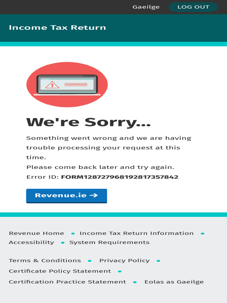 Income Tax Return Error Notification | PDF | Business | Finance & Money ...