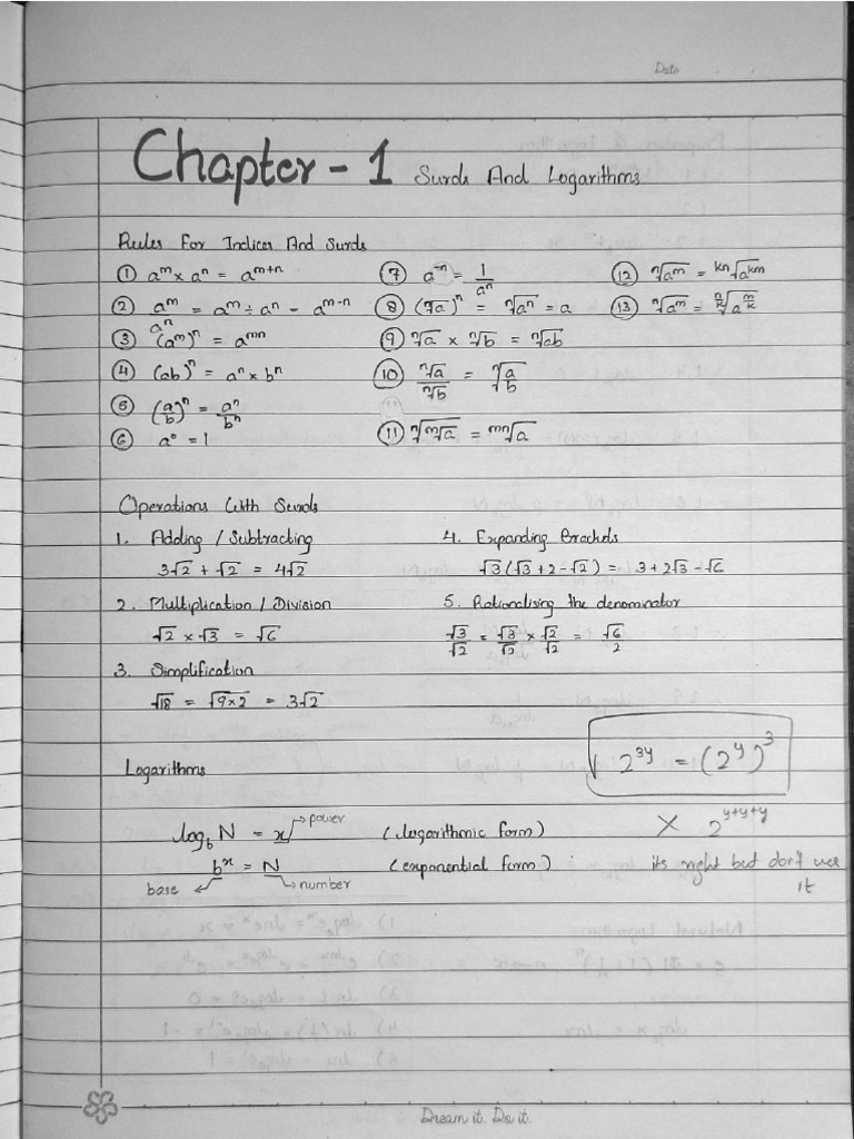 Further Pure Maths Notes-Compressed | PDF