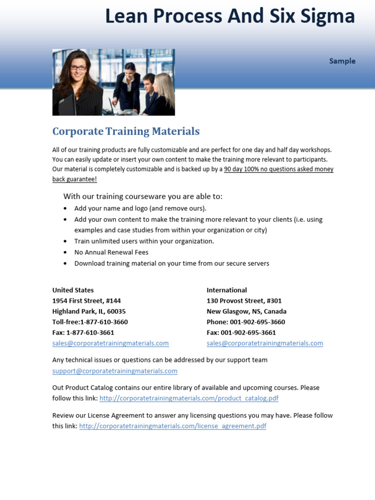 Lean_Process_And_Six_Sigma_Sample | Download Free PDF | Lean ...