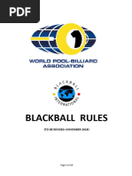 Blackball Rules | PDF | Snooker | Referee