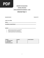 Bemba Proverbs and Sayings | PDF | Languages | Foreign Language Studies