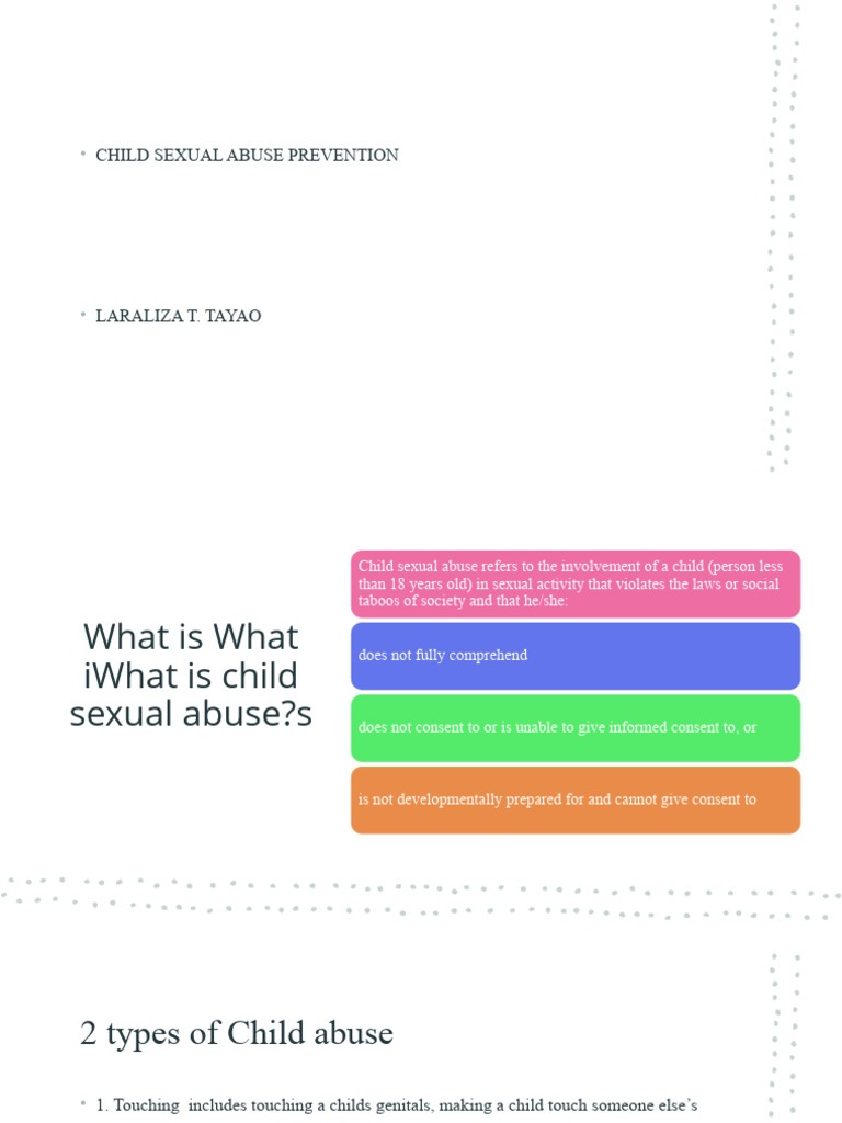 Child Abuse Prevention | PDF | Child Abuse | Child Sexual Abuse