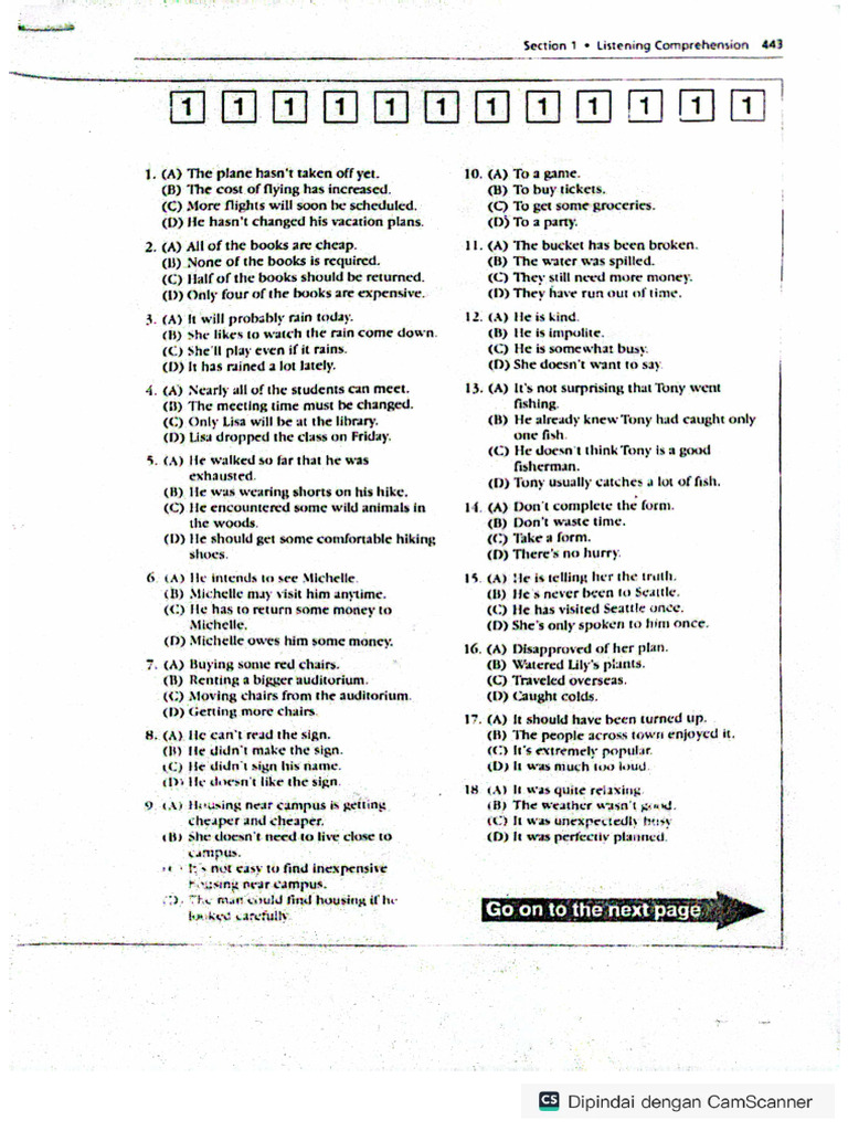 Soal Simulasi 1 | PDF