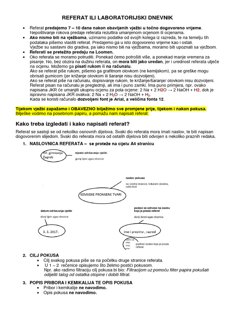 2 - Referat Ili Laboratorijski Dnevnik 2024 | PDF
